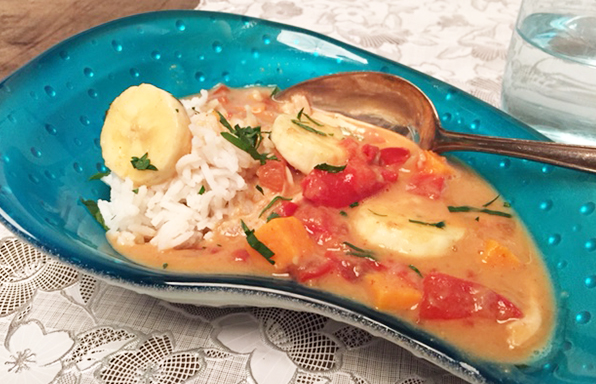 Surinaamse pindasoep - Uit de keuken van 8