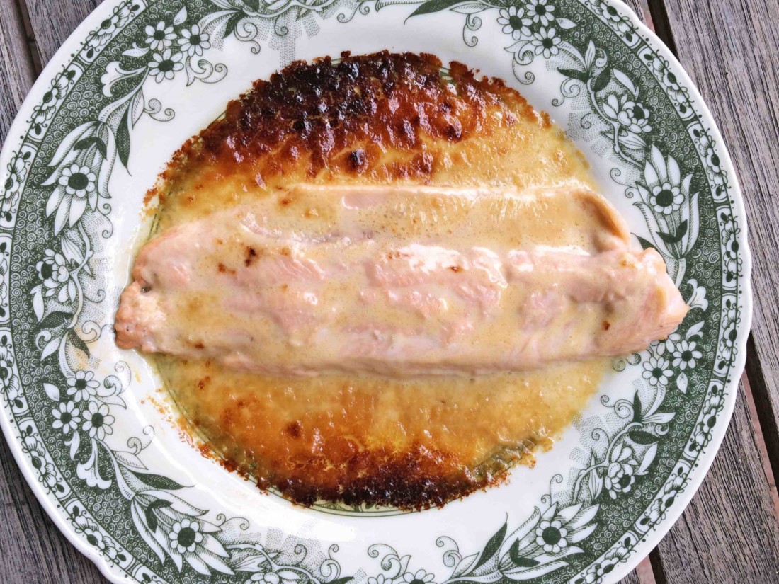 Zalmforel met Gewürztraminersaus - Uit de keuken van 8