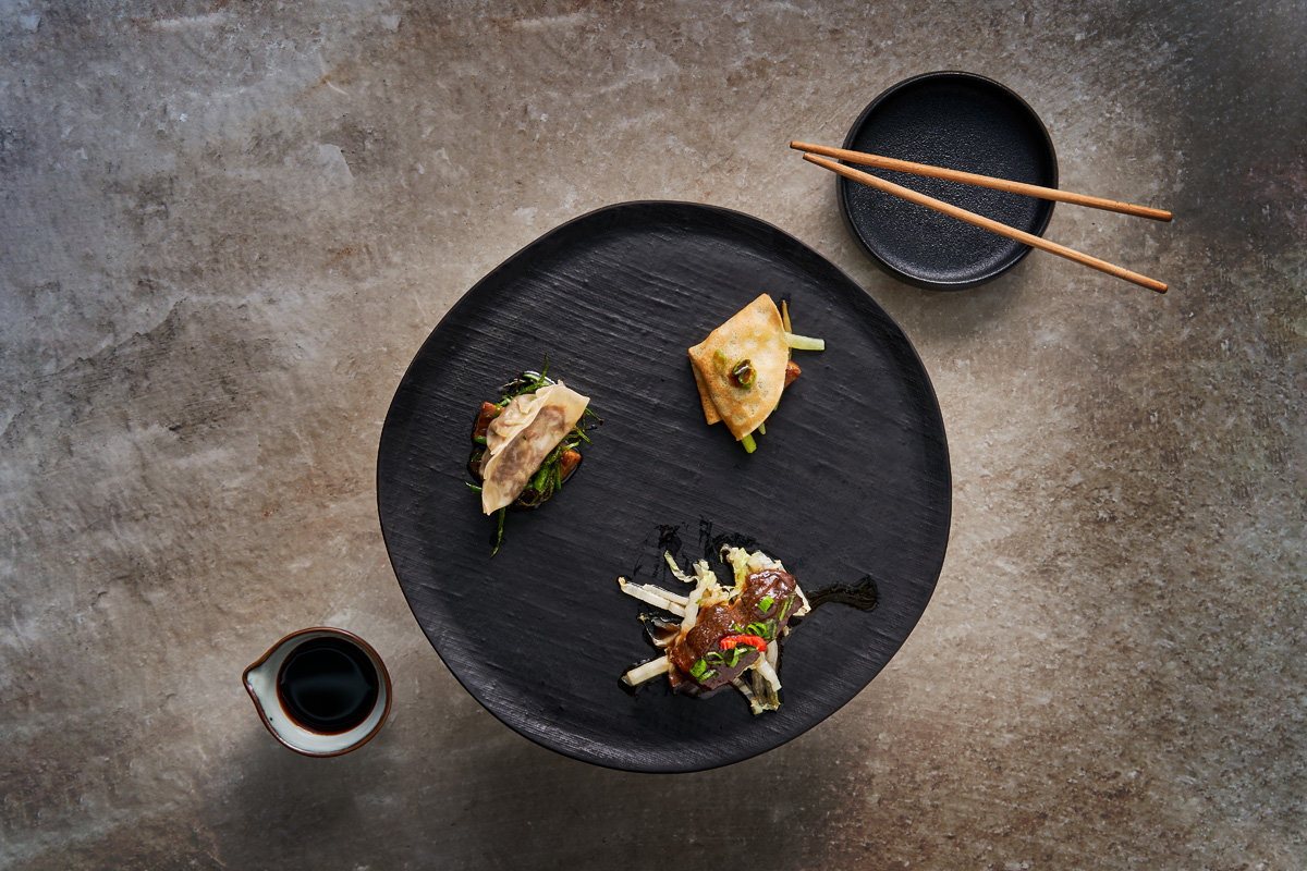 Aziatische gyoza met Ierse runderstoof - Uit de keuken van 8